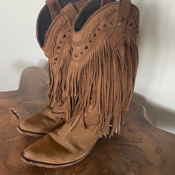 LIBERTY Black | Shoes | Liberty Black Fringe Boots 85 | Poshmark